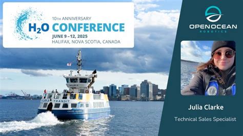 H2oconference2025 Openoceanrobotics Oceantech Usv Blueeconomy Oceanmonitoring