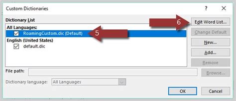 How To Edit Your Custom Dictionary In Microsoft Word ErinWrightWriting Com