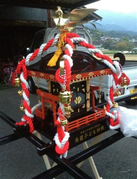 子ども神輿b型を納品しました お祭り用品通販｜専門店で法被や神輿を｜お祭り用品通販は専門店デコレーションセンター昭和