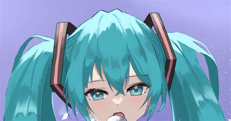 初音ミク ミクさんお誕生日おめでとう！！ 彩月もみじのイラスト Pixiv