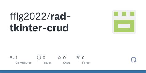 Github Fflg2022rad Tkinter Crud