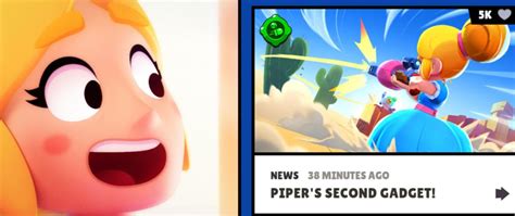 Piper Is Happy With Her New Gadget R Brawlstars