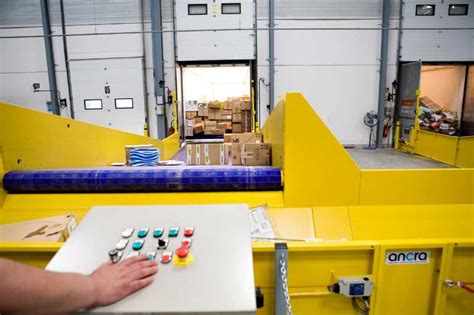 belt conveyor system loading and unloading systems at ancra systems