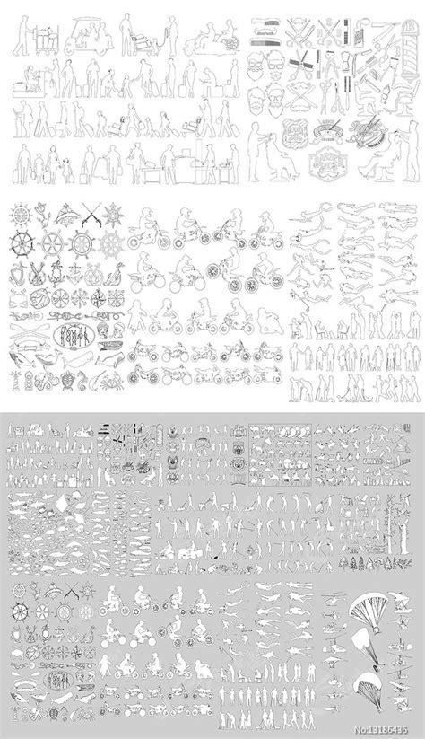 人物CAD图库图片下载 红动中国