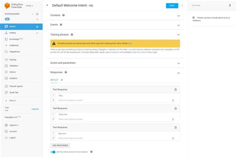 Build An Email Sending Chatbot With Google Dialogflow