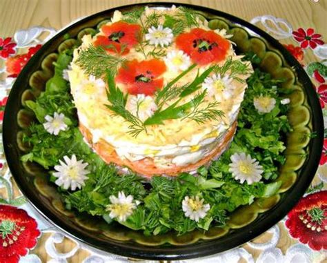 40 de idei de ornat salatele de Paste Еда для рождественской