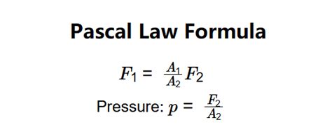 pascal s law calculator