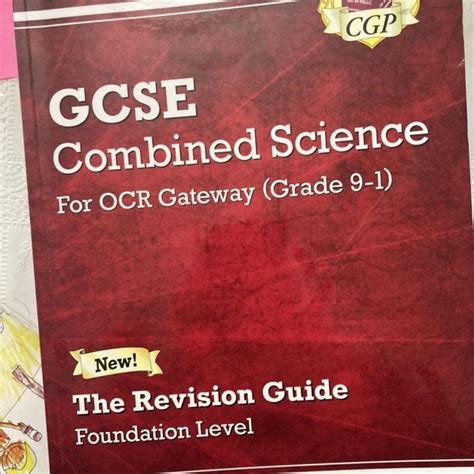 Cgp Combined Science Ocr Revision Guide Depop