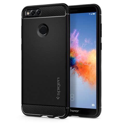 Spigen Honor 7X Case Rugged Armor Black - ATC Express