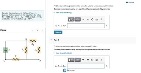 solved find the current through each resistor using the