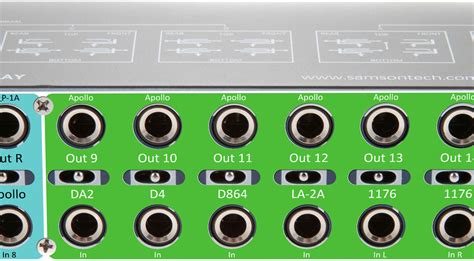 Custom Front Panel Labels Sticker For Patchbay Samson S Patch Plus Ebay