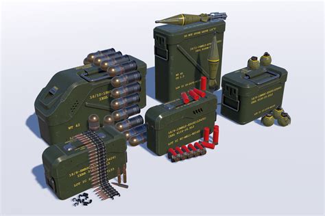 Ammo Packs D 소품 Unity Asset Store