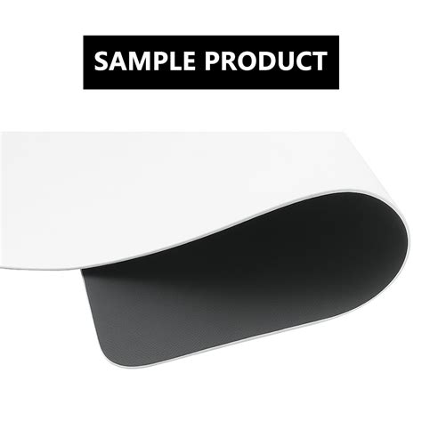 White Geometric Cube Shape Pattern Print Rubber Doormat Gearfrost