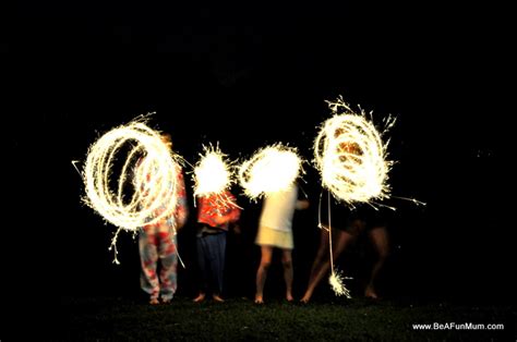 How To Photograph Sparkler Writing And Turn Them Into Cards Be A