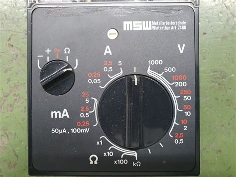 Analog Multimeter Msw Iskra Unimer 33 Gebraucht In Ernetschwil Für