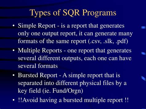 Ppt Sqr For Fis Powerpoint Presentation Free Download Id 1289918