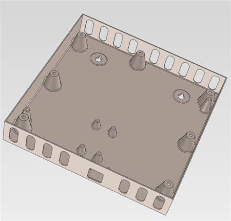a cabinet enclosure for 64x64 led matrix 3mm pitch with adafruit