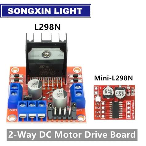 1 Pcs Baru Dual H Bridge Dc Stepper Motor Drive Controller Papan Modul