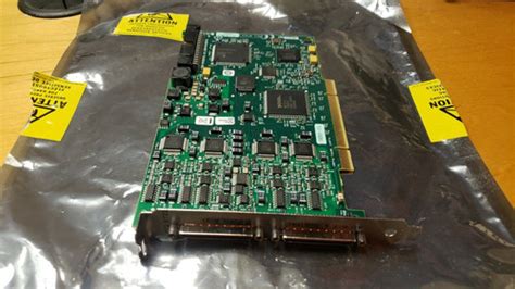 National Instruments Pci 6723 Ni Daq Card 32ch Static Waveform