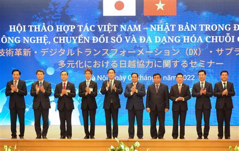 Tăng cường hợp tác Việt Nam Nhật Bản trong đổi mới công nghệ chuyển