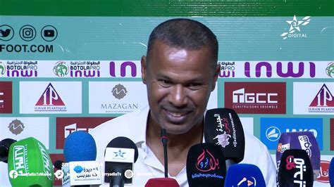 🎙 اللقاء الإعلامي بعد مباراة الدفاعالحسنيالجديدي شبابالمحمدية