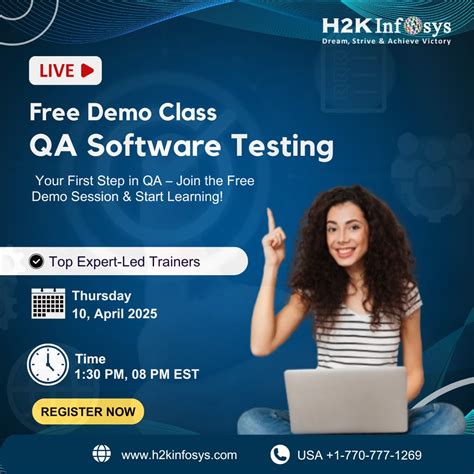 H2k 📊 Learn Qa The Smart Way Join Our Free Online Demo For Career Growth From Test Planning