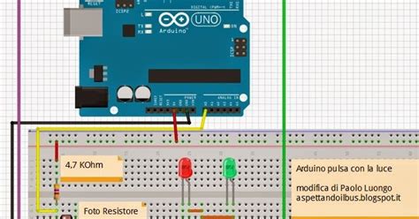 Aspettando il bus Arduino è sensibile alla luce