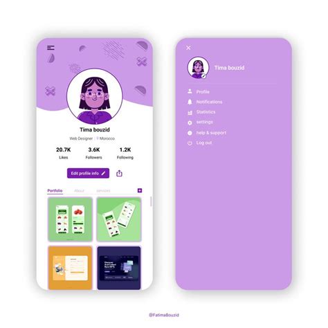 Profile Card Ui Design In Health App Design Web Design Card Ui