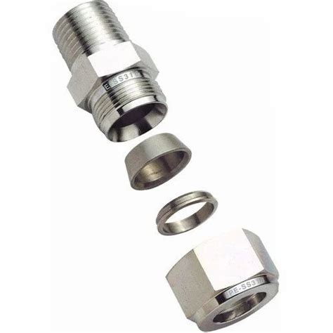 Double Ferrule Compression Tube Fitting At ₹ 125 Piece Double Ferrule Tube Fittings In Mumbai