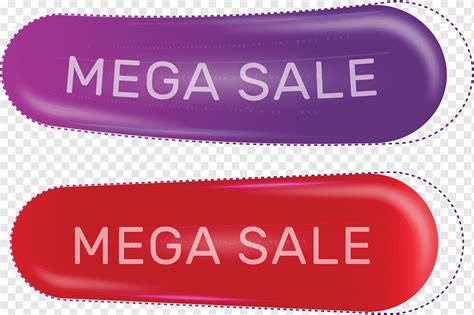 Mega Sale Button Png Pngwing