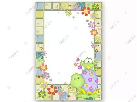 دانلود کادر کودکانه برای متن دیجیت باکس Digitbox