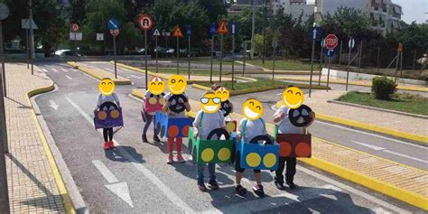 Τα Νήπια στο Πάρκο Κυκλοφοριακής Αγωγής Ηλιούπολης Νέα Εκπαιδευτήρια