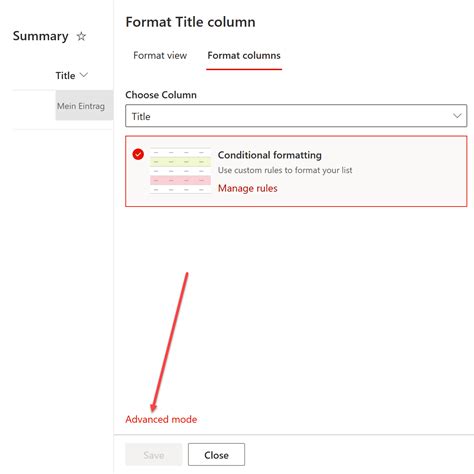 Cannot Remove Formatting From List Column Microsoft Community Hub