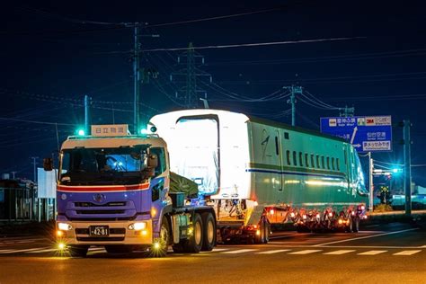 【jr東】e7系f23編成が陸送 2nd Train鉄道ニュース