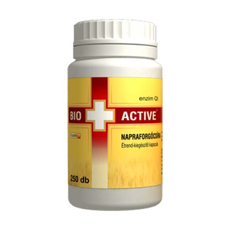 Bio Active Napraforgócsíra kapszula 250 db HerbaStar