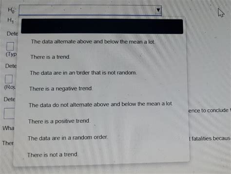 Solved The Mean Is Type An Integer Or A Decimal Do Not