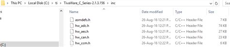 CCS EK TM4C123GXL Orbit OLED Booster Basic Demo Source File Issue Code Composer Studio Forum