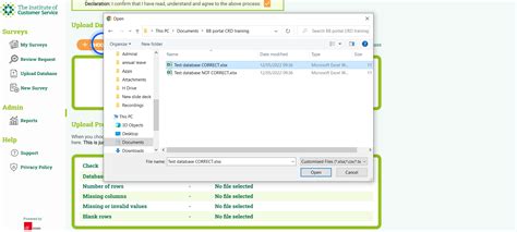 Business Benchmarking Guide To Uploading Your Customer Database ⋆ Institute Of Customer Service
