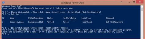 Powershell Jobs Stephanos Constantinou Blog