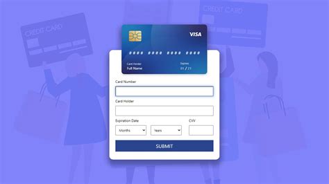 Credit Card Checkout Form Using Html Css And Jquery Credit Card Checkout Form Youtube