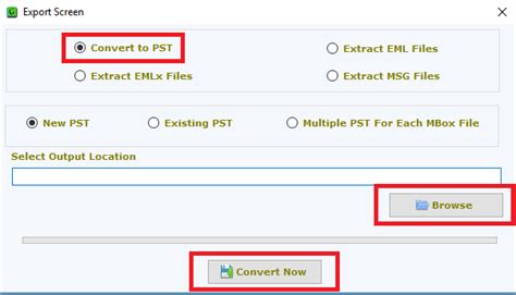 MBOX To PST Converter Free Bulk Migration To Convert Thunderbird For Outlook