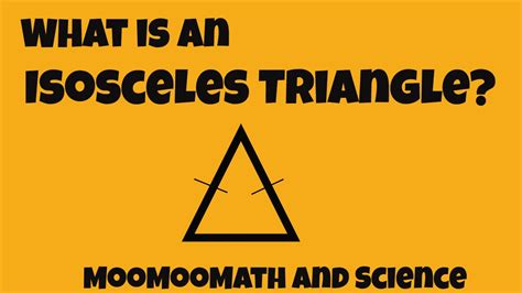 What Is An Isosceles Triangle