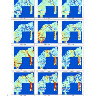 GPR Depth Slices Up To Meters Below The Surface The Reflectors Download Scientific Diagram