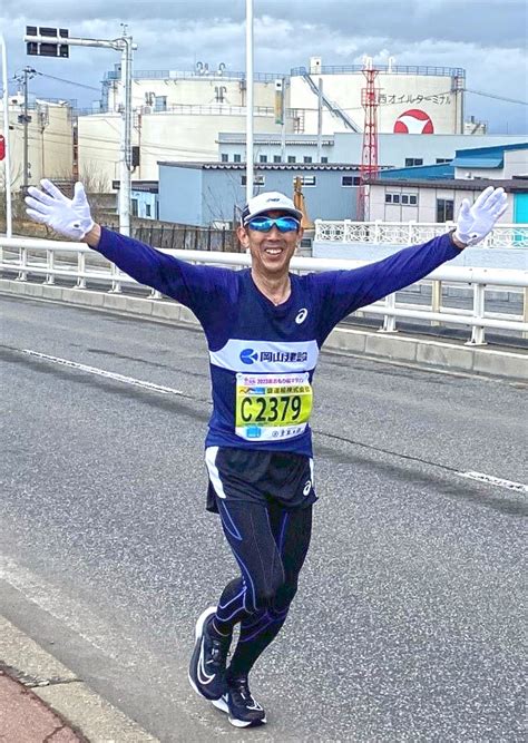 「2023あおもり桜マラソン」に参加して来ました 岡山建設 六ヶ所 ひろがりのある未来を築く
