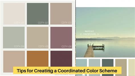 Tips For Creating A Coordinated Color Scheme Youtube