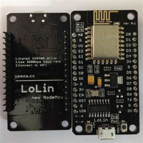 jual baru nodemcu v3 module ch340 lua wifi internet of things esp8266