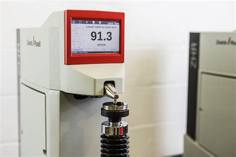 Touch Screen Rockwell Hardness Testers Introduced Aerospace Testing International
