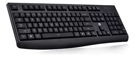 Teclado Computadora Inalambrico Hp K200 Qwerty Color Negro Idioma