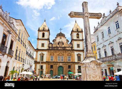 Igreja De Sao Francisco Salvador Brazil Stock Photo Alamy