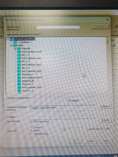 Opc Factory Server Class Not Registerd Error Import Tags Into Aveva